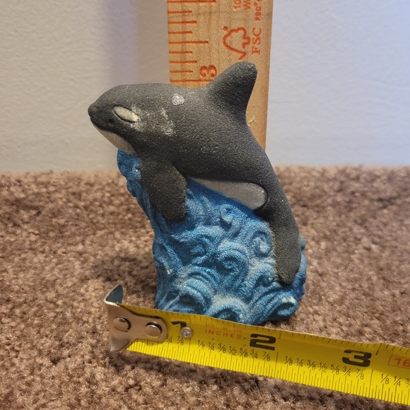 Art | Mini Killer Whale Orca Figurine Sculpture | Poshmark